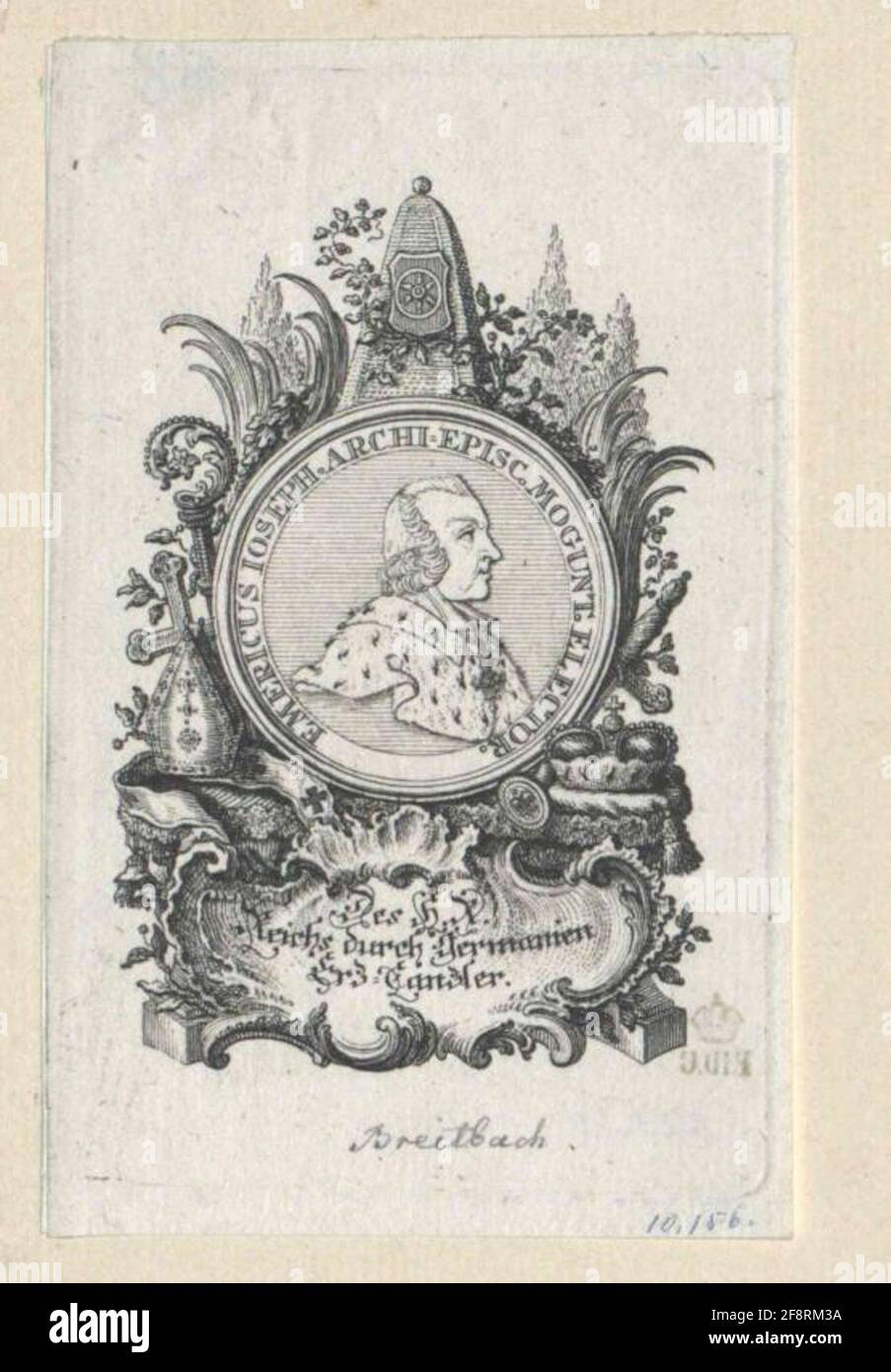 Breidbach-Bürresheim, Emmerich Josef Freiherr von Stock Photo - Alamy