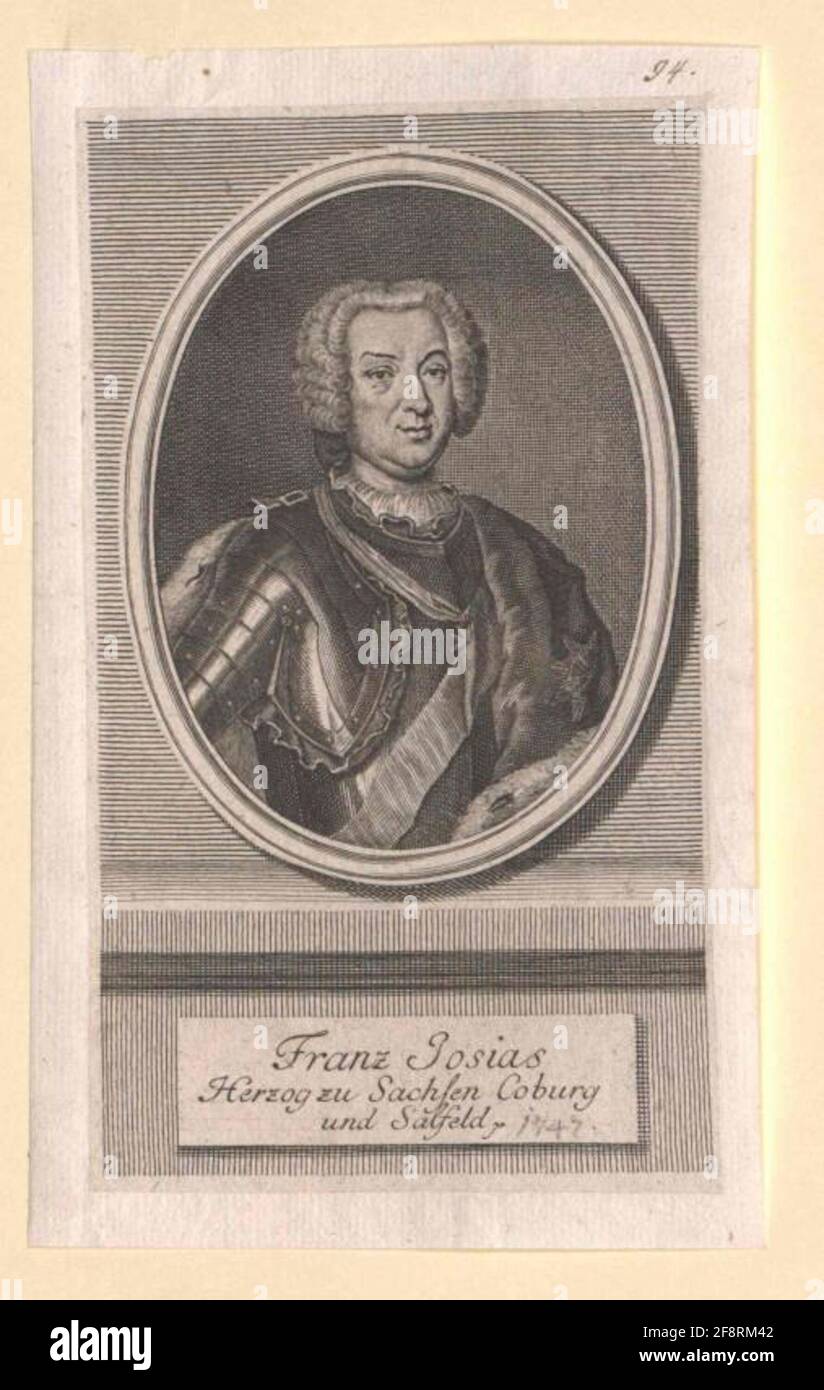 Duke franz josias hi-res stock photography and images - Alamy