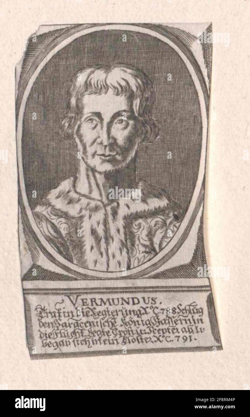 Meditro I., King of Asturias Stock Photo - Alamy