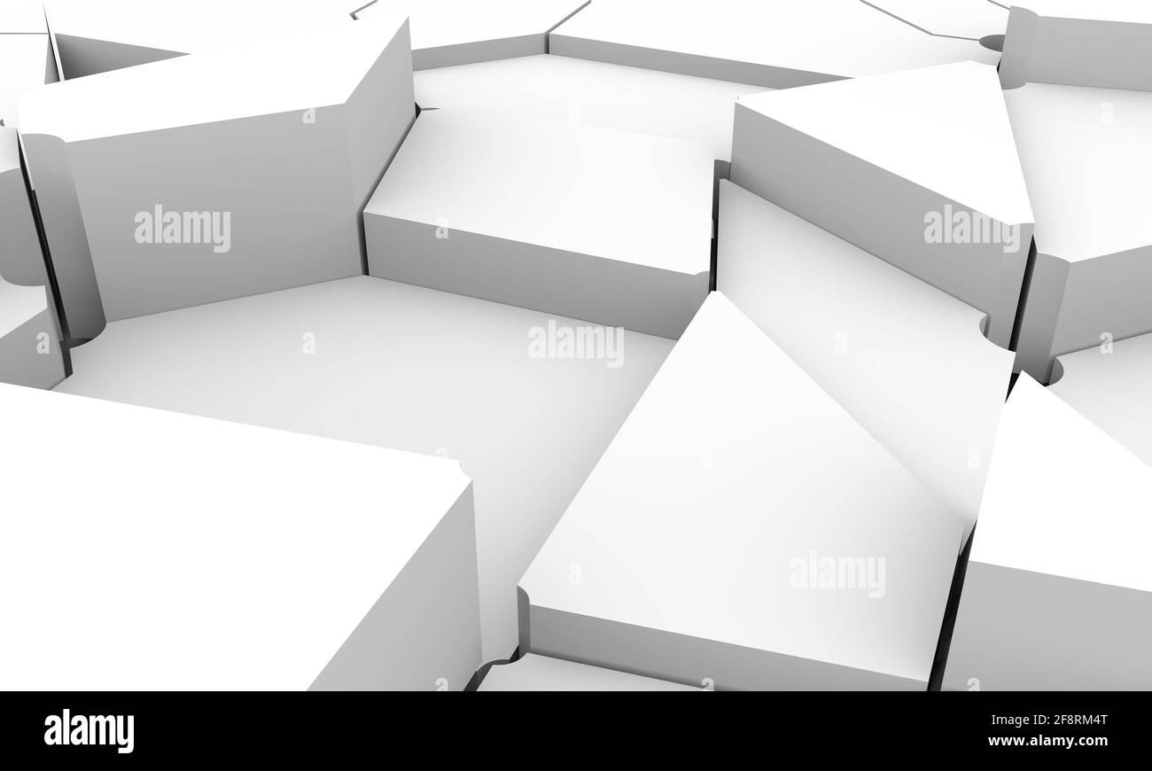 Design brochures with polygonal background. 3D rendering. Splattered ...