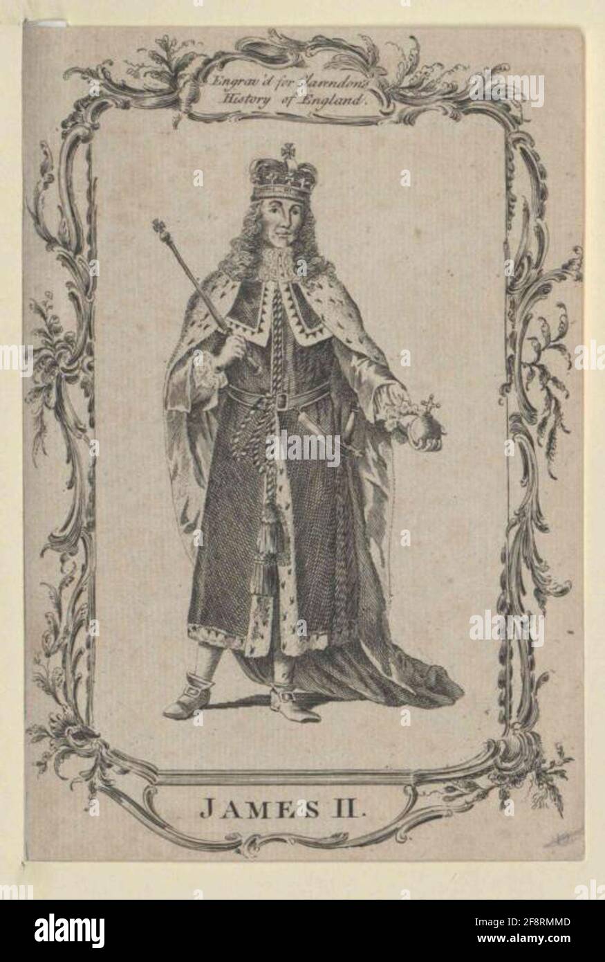 Jacob II. King of England Stock Photo - Alamy