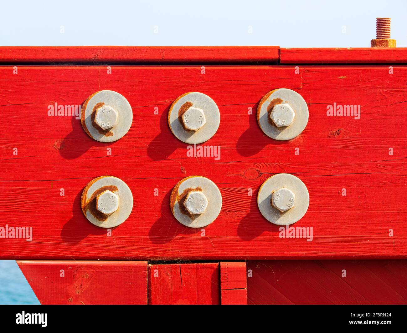 Red screws hi-res stock photography and images - Alamy