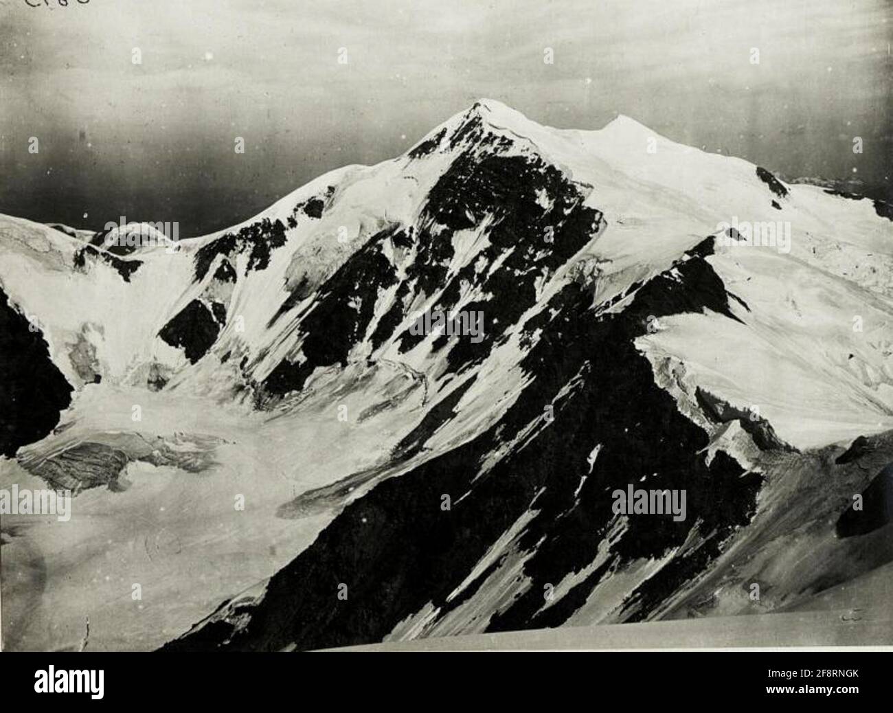 Position Palon della Mare: View against Cevedale and Rusole Stock Photo ...