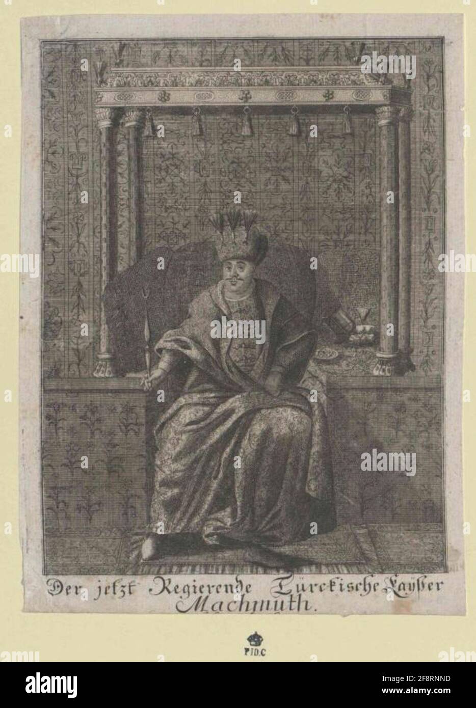 Machmud I. Sultan of Turkey Stock Photo - Alamy