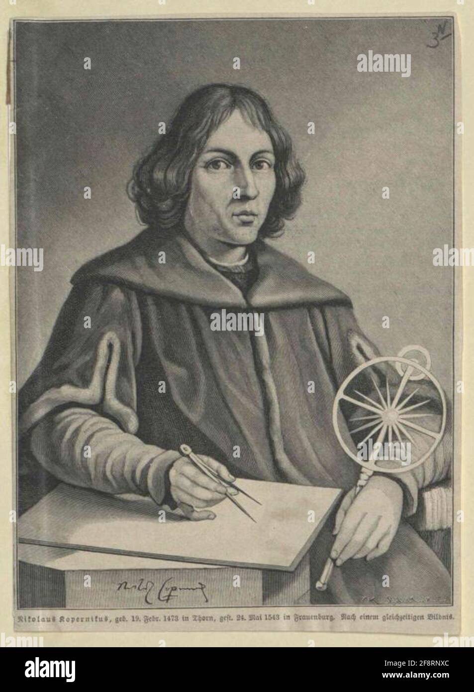 Nicolaus copernicus geocentric model hi-res stock photography and ...