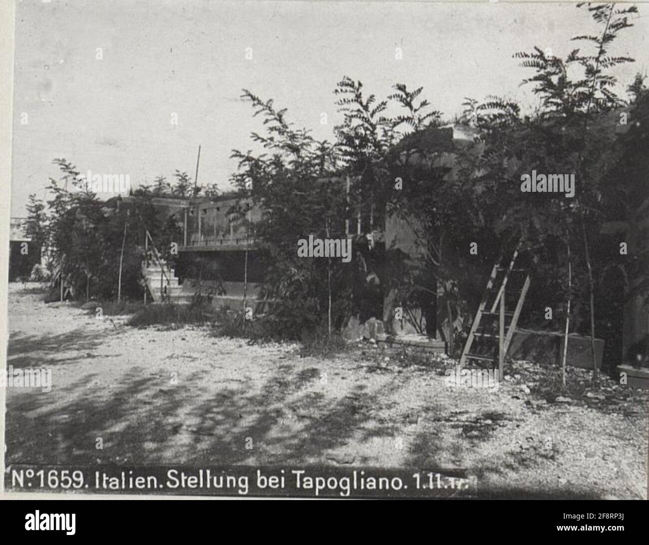 Italy.Mission at Tapogliano.1.11.17 Stock Photo - Alamy