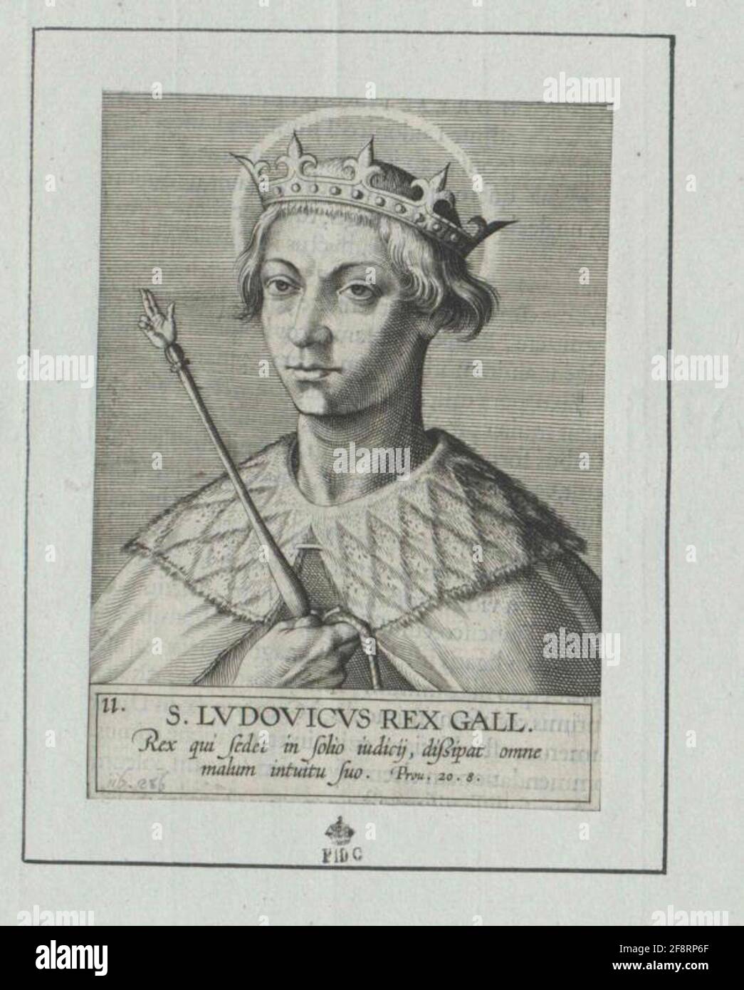 Ludwig Ix., King of France, Saint Stock Photo - Alamy