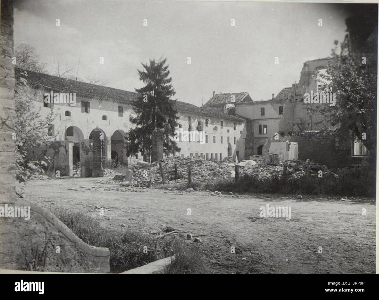 Mandre Italian barracks Stock Photo - Alamy