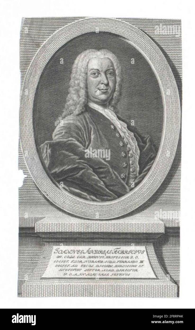 Fabricius, Johann Andreas Stock Photo - Alamy
