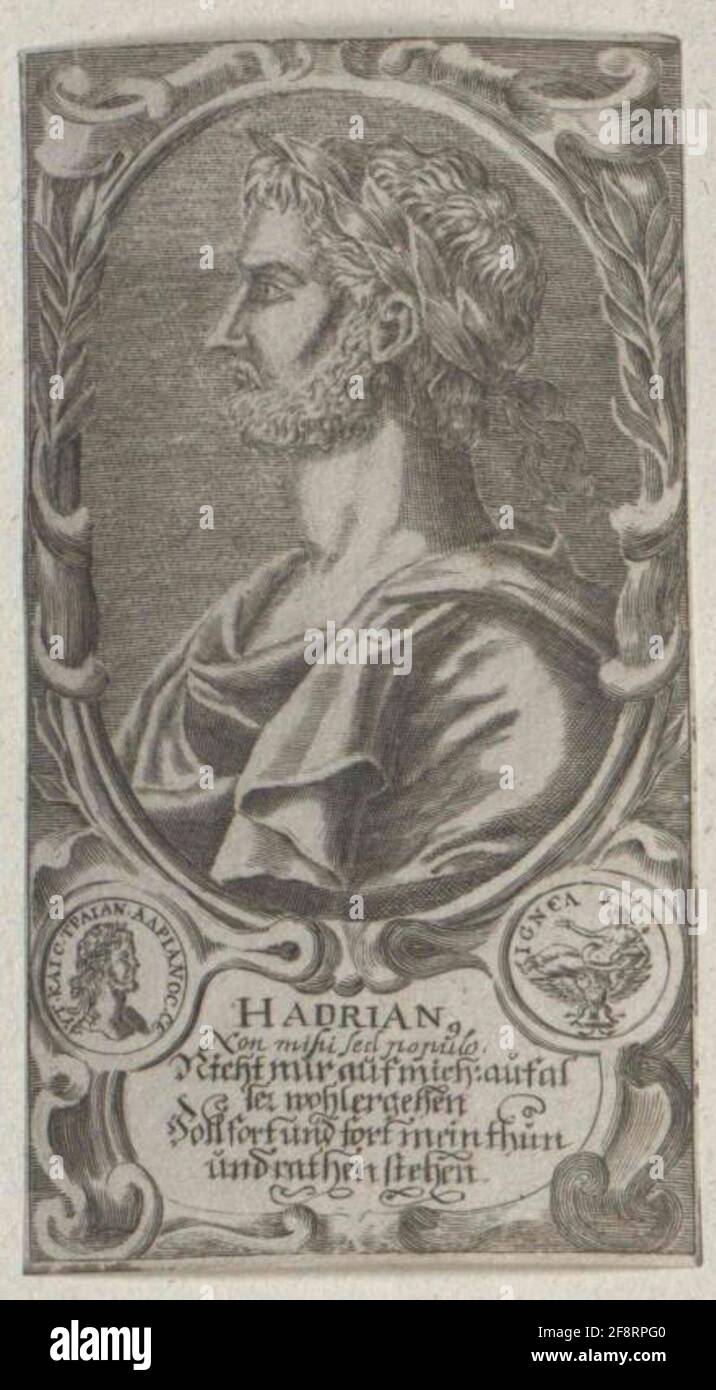 Hadrian, Roman emperor Stock Photo - Alamy