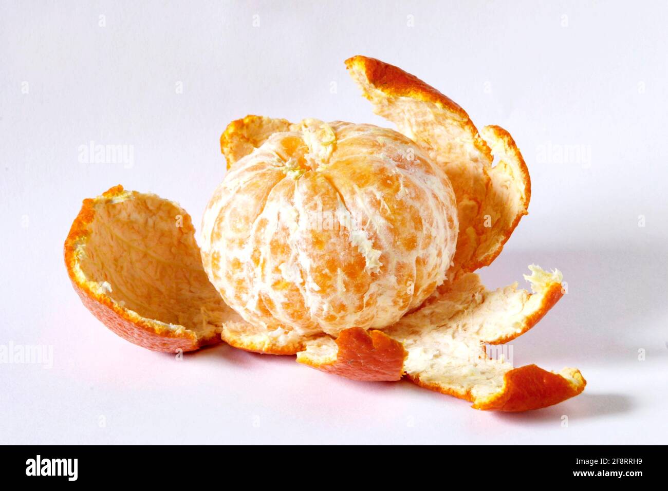 mandarin, tangerine (Citrus reticulata), peeled mandarin Stock Photo ...