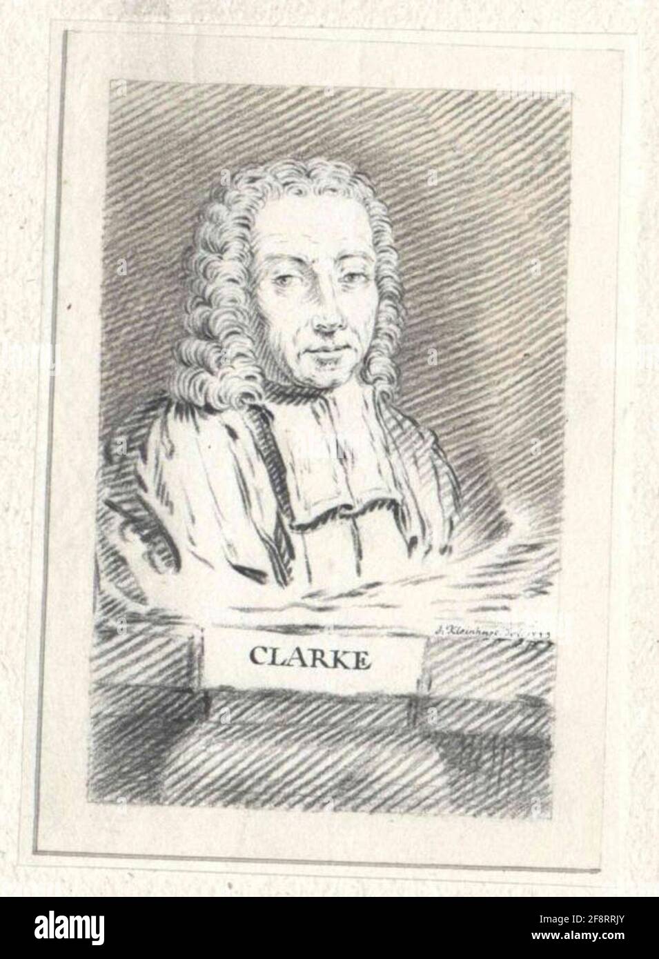 English philosopher samuel clarke hi-res stock photography and images ...