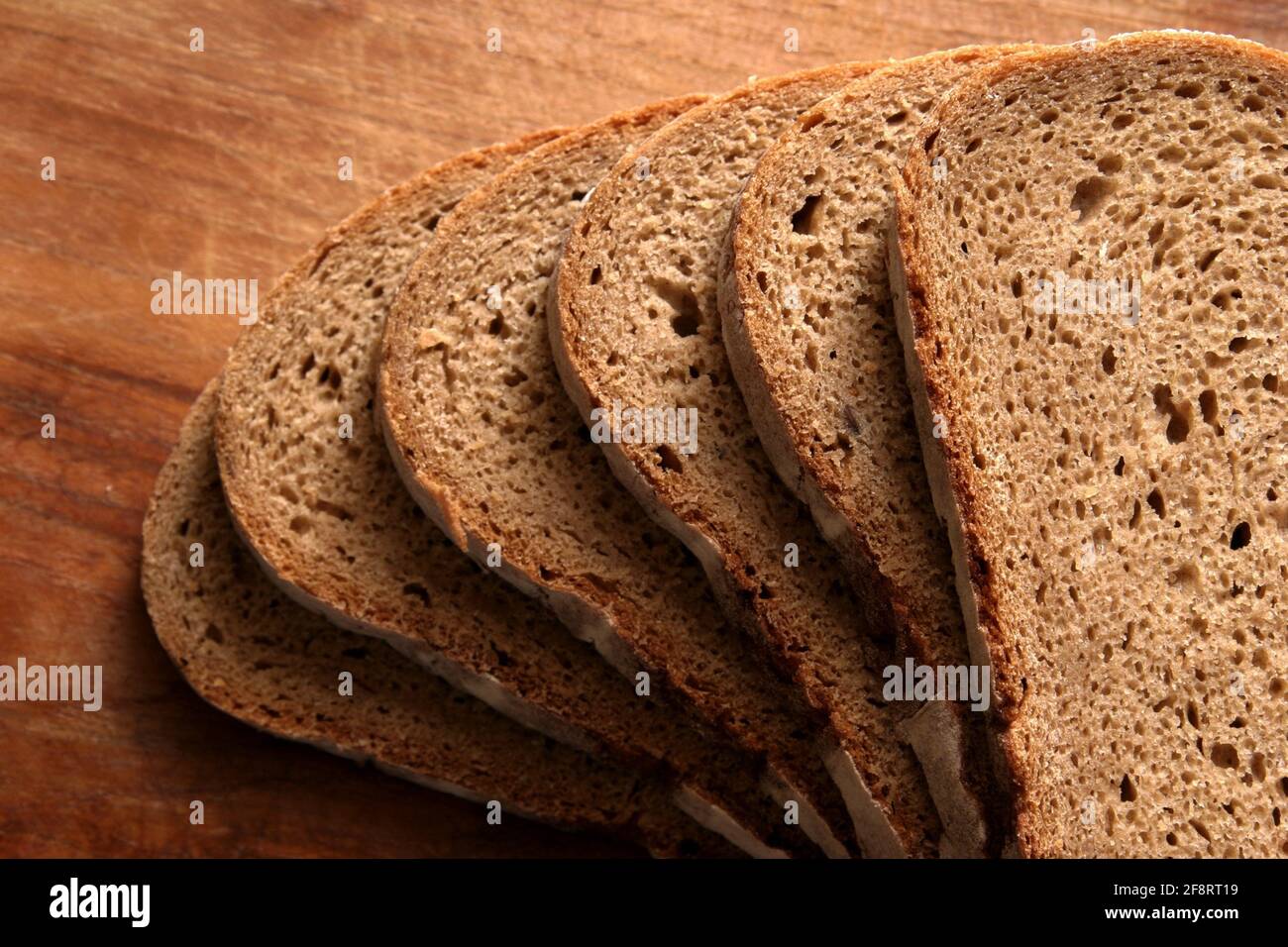 brown bread, bread slices Stock Photo - Alamy