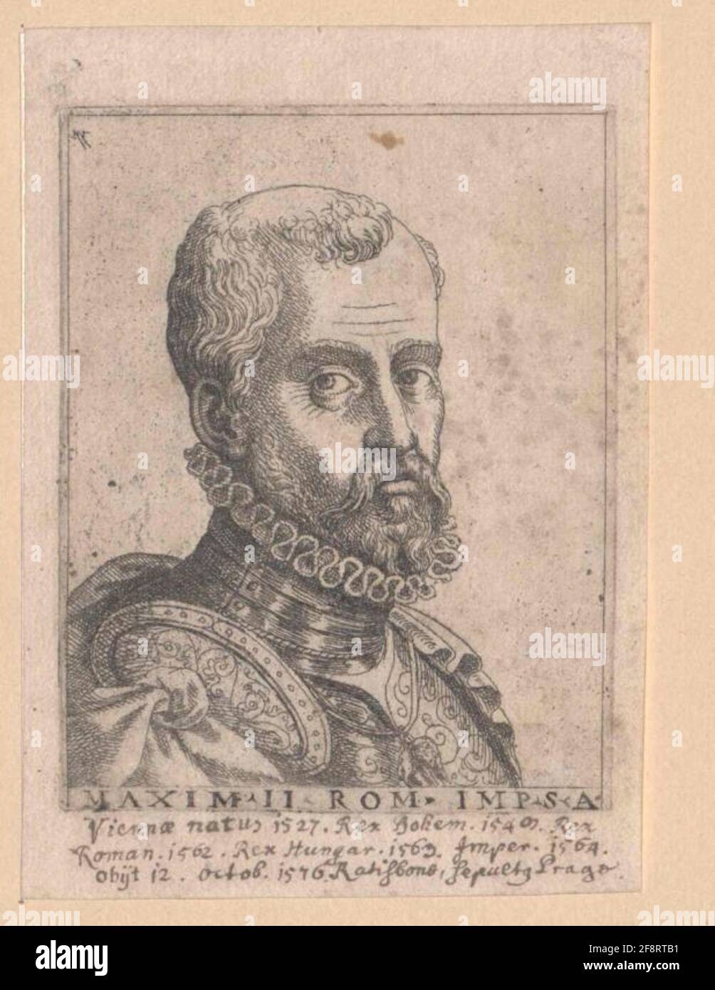 Maximilian II., Roman-German Emperor Stock Photo - Alamy