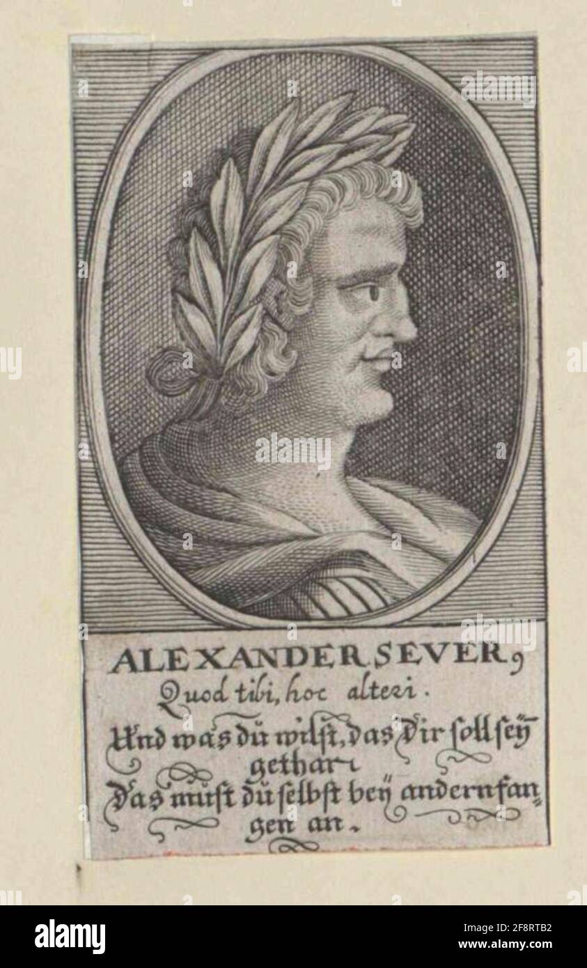Severus Alexander, Roman Emperor Stock Photo - Alamy
