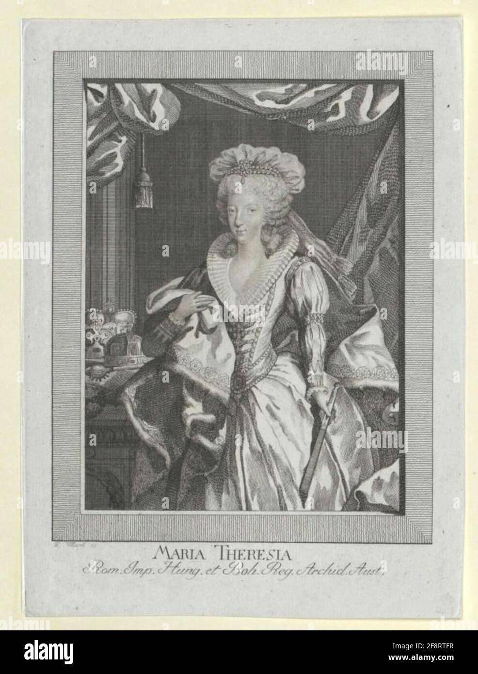 Maria Theresia, Princess of Naples Sicily Stock Photo - Alamy