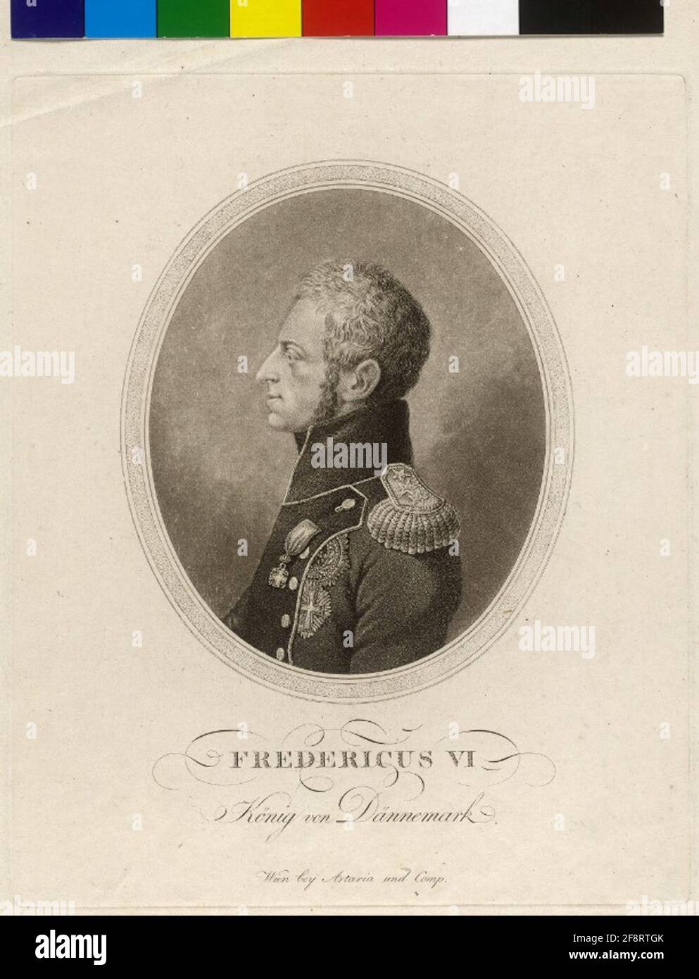 Frederick VI., King of Denmark Stock Photo - Alamy