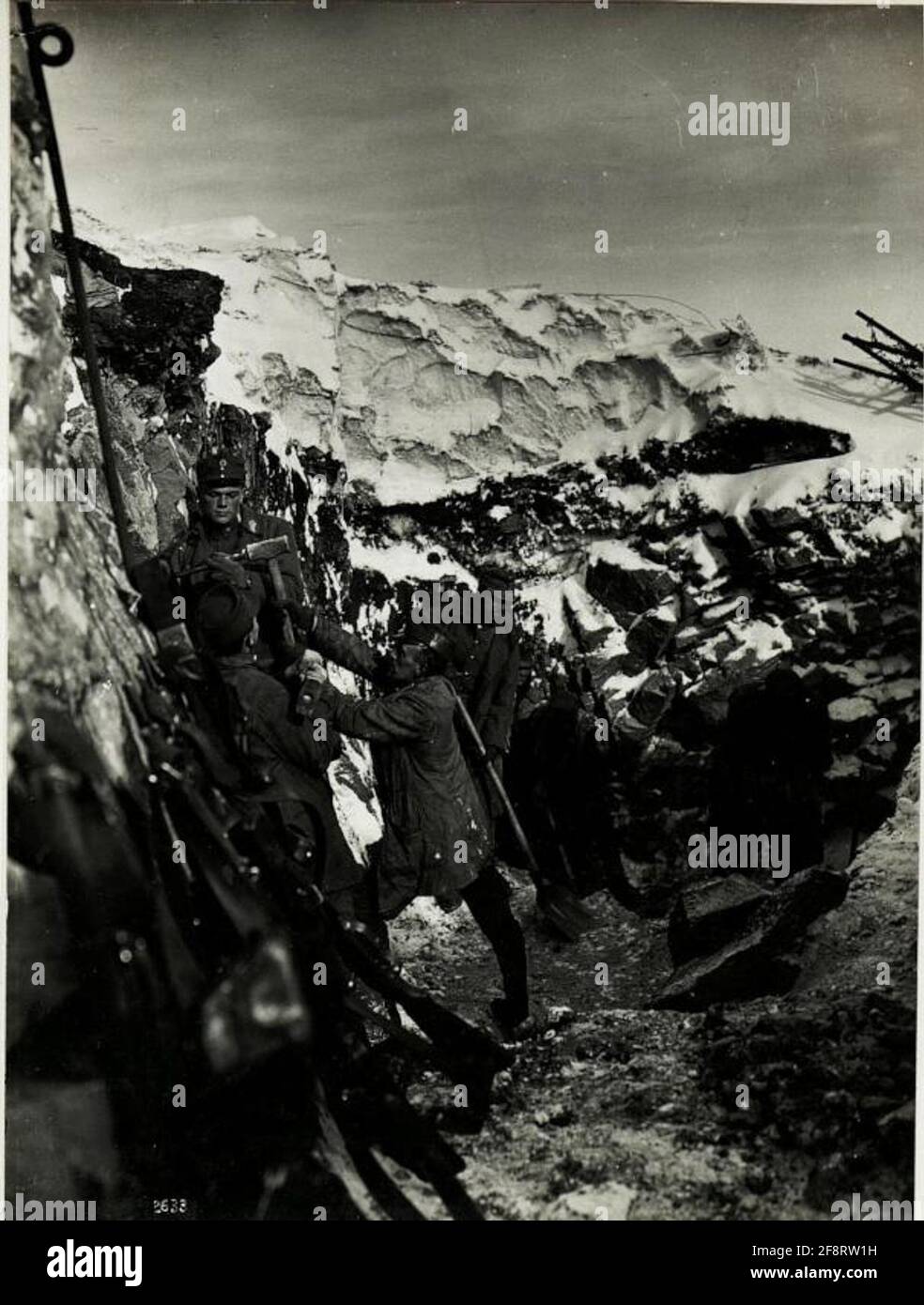 Broken work on the bocchespeak Stock Photo - Alamy