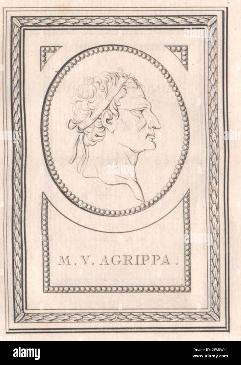 Agrippa, Marcus Vipsanius Stock Photo - Alamy