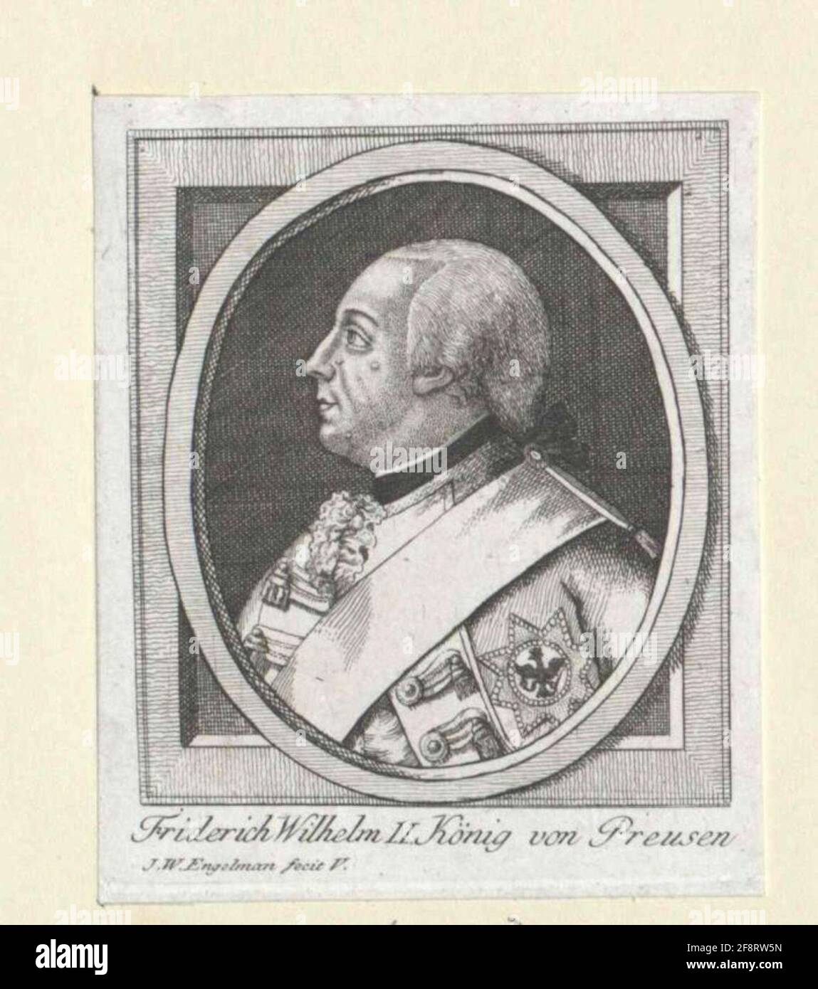 Prussian king friedrich wilhelm ii hi-res stock photography and images ...
