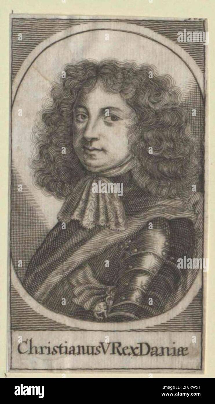 Christian V, King of Denmark Stock Photo - Alamy