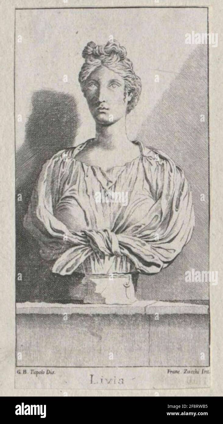 Livia Drusilla, Roman Empress Stock Photo - Alamy