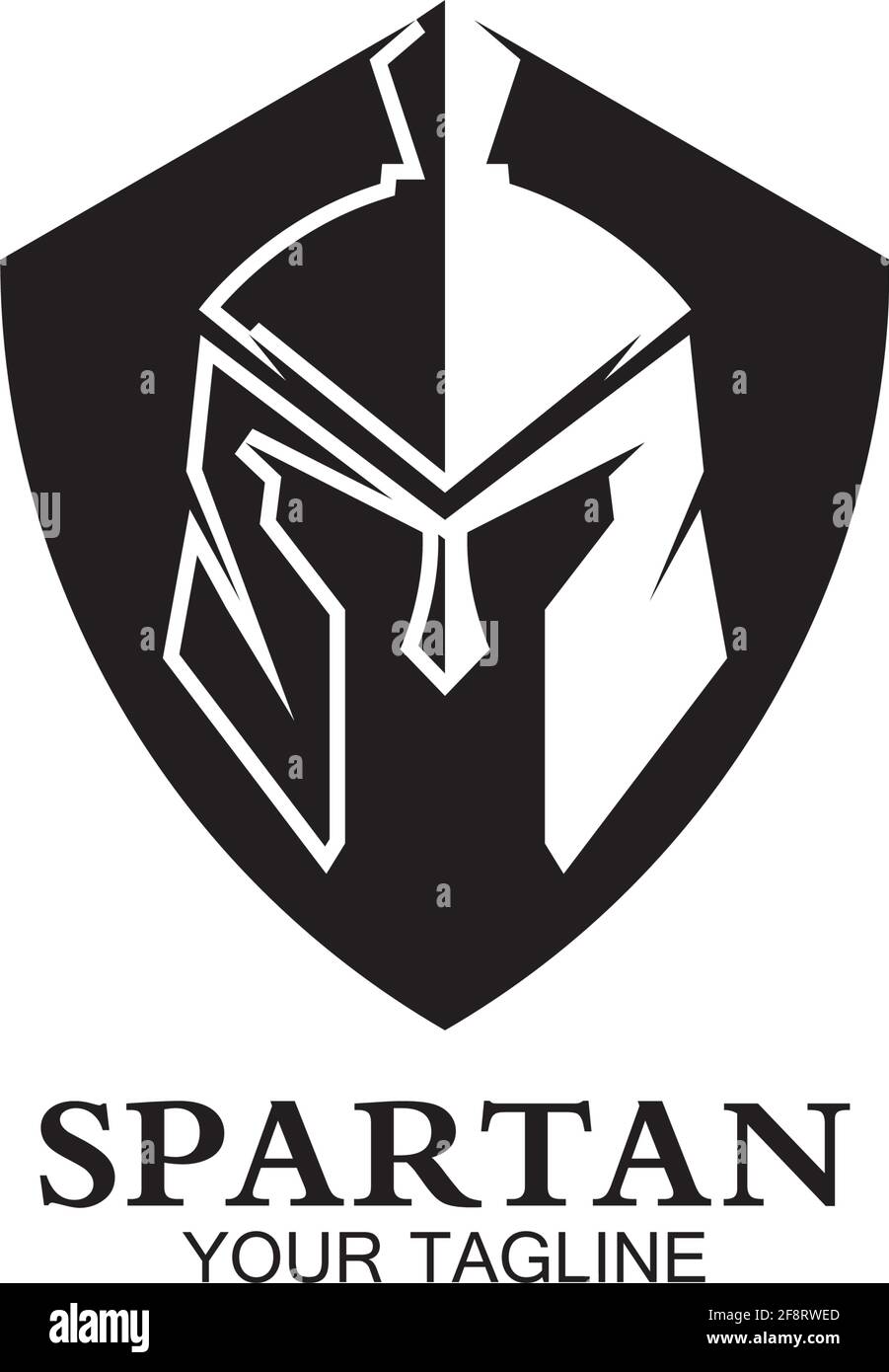 spartan logo icon designs vector Stock Vector Image & Art - Alamy