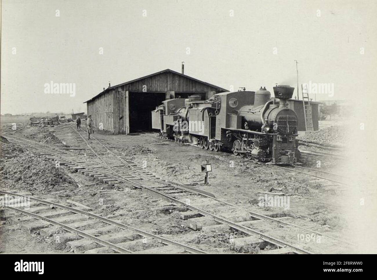 Stage stations and loading stations of the fourth K.U.K. Army probably ...