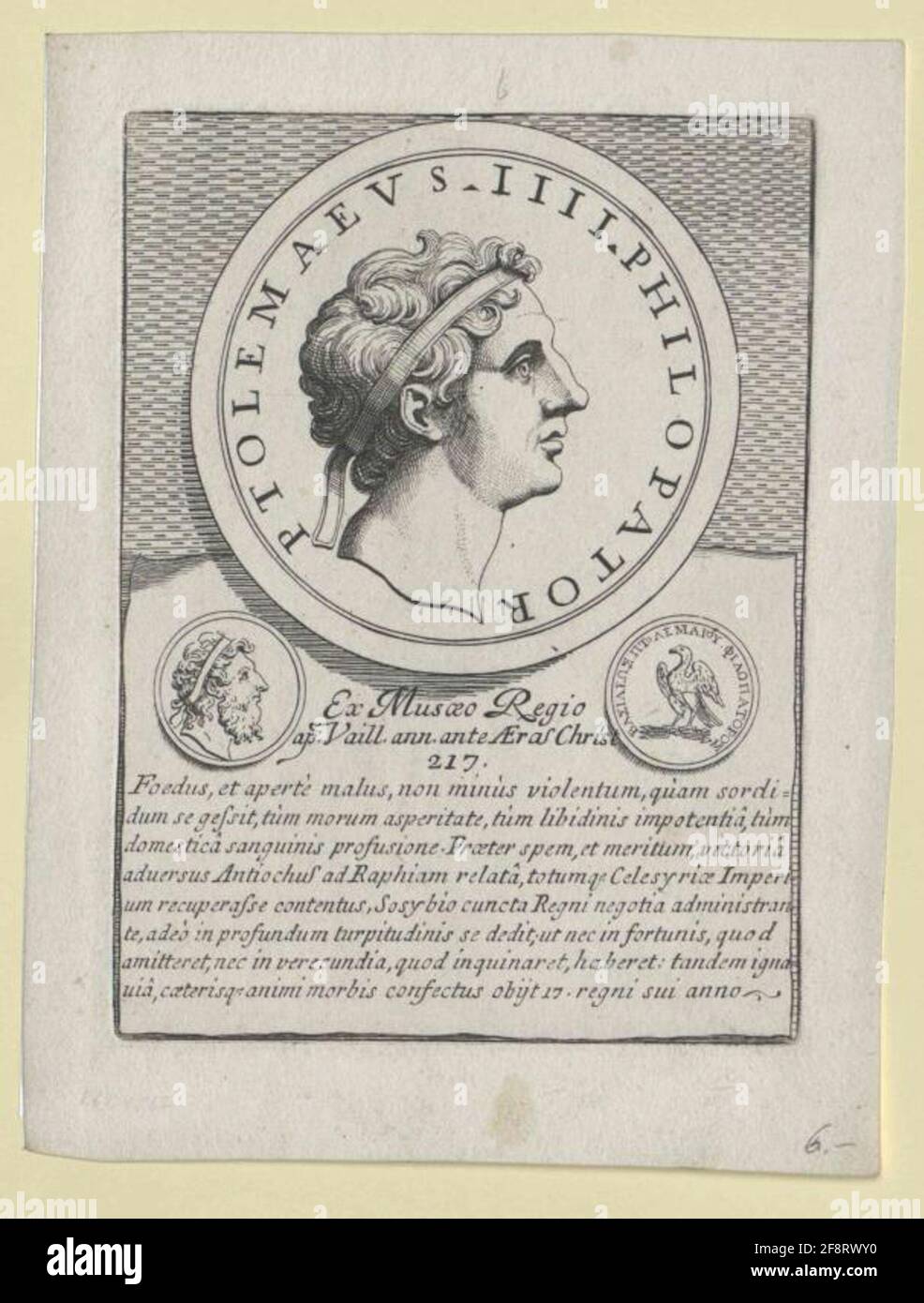 Ptolemaeus IV Philopter, King of Egypt Stock Photo - Alamy