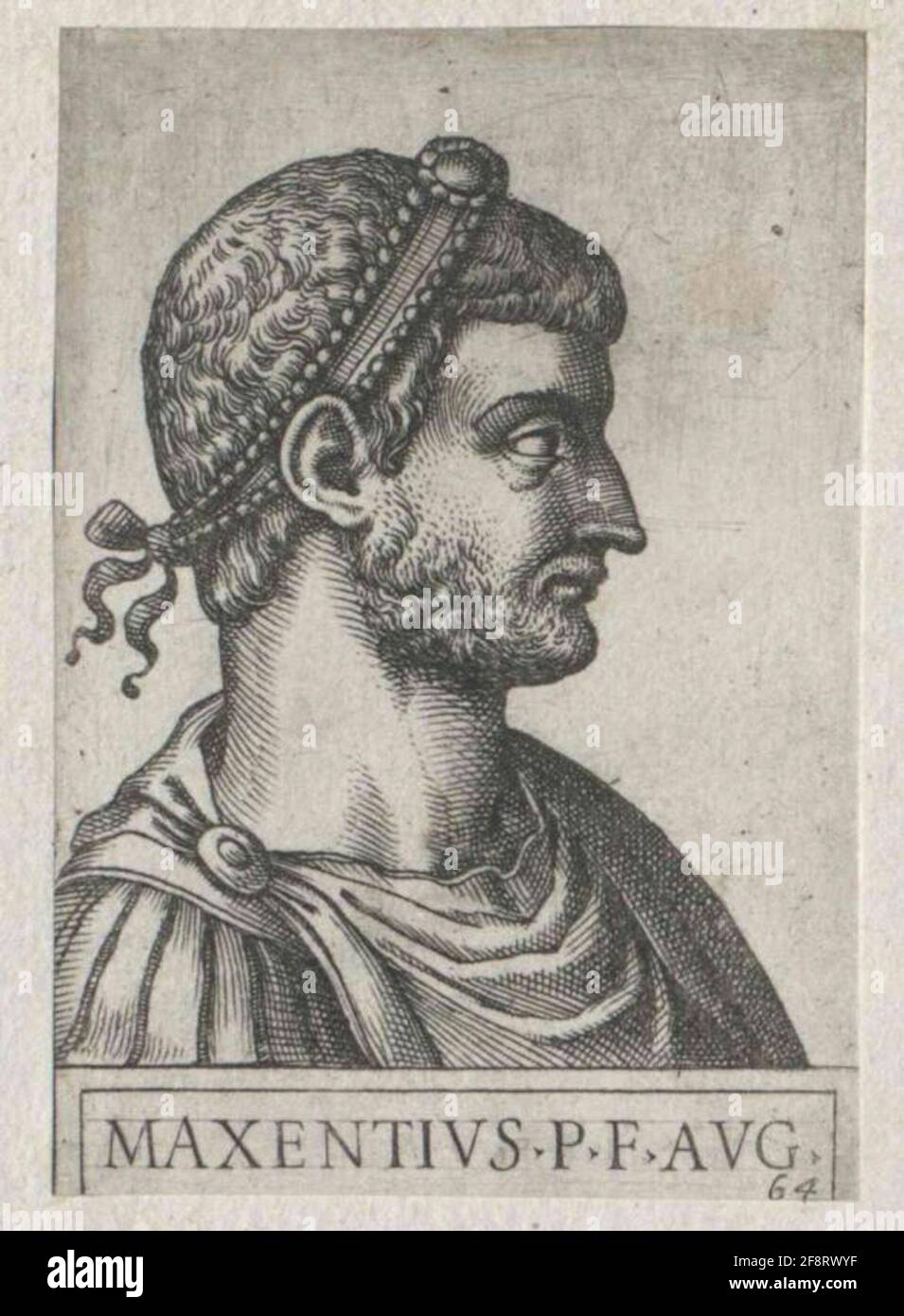 Maxentius, Roman Emperor Stock Photo - Alamy