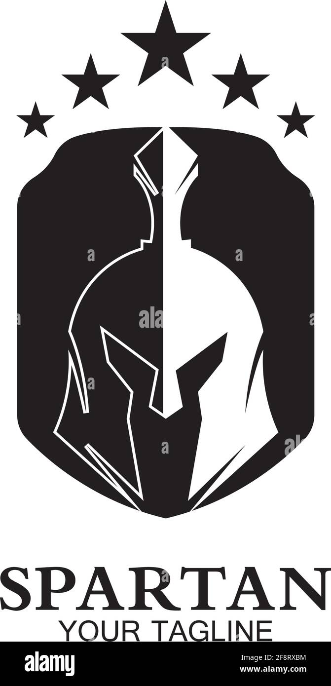 spartan logo icon designs vector Stock Vector Image & Art - Alamy