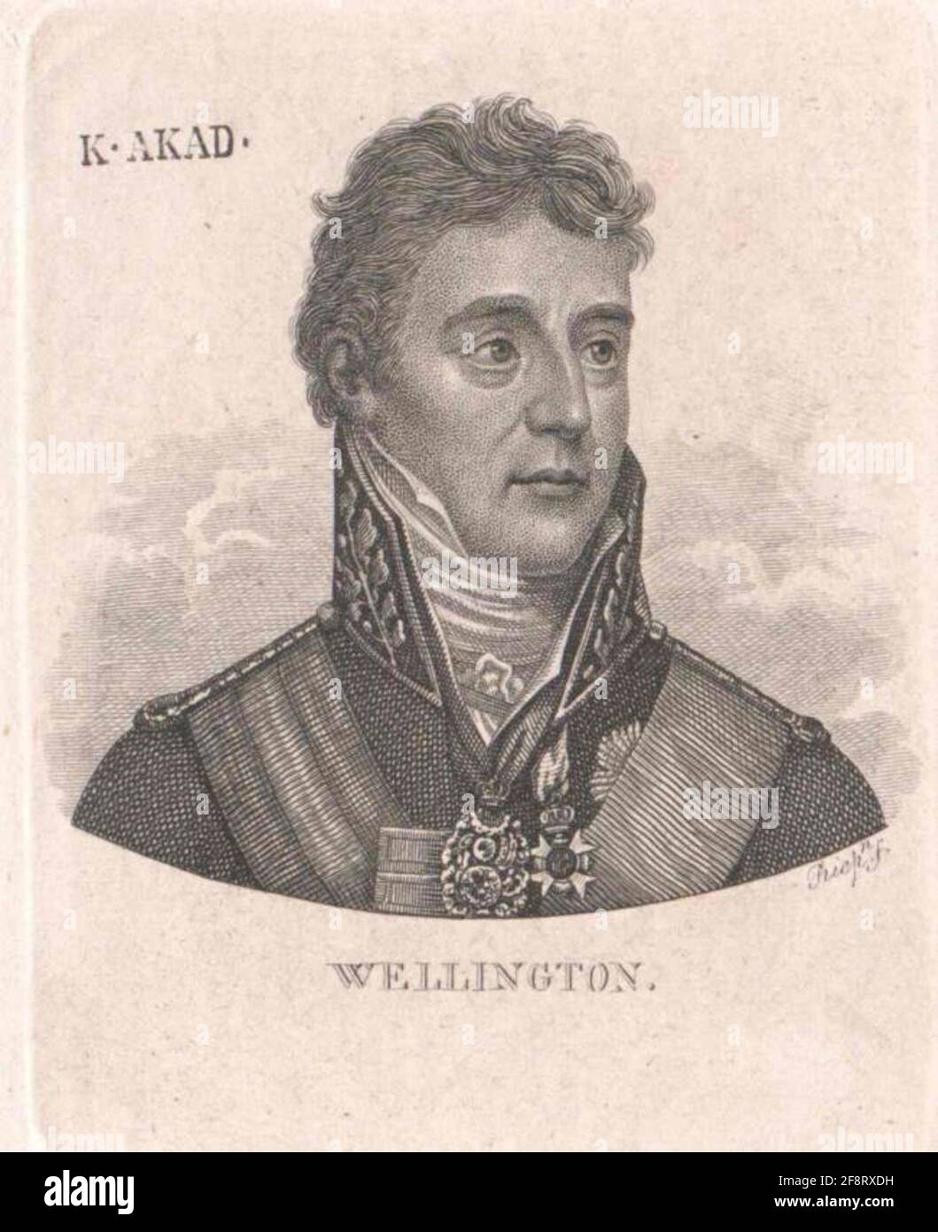 Wellington, Arthur Wellesley Duke of Stock Photo - Alamy