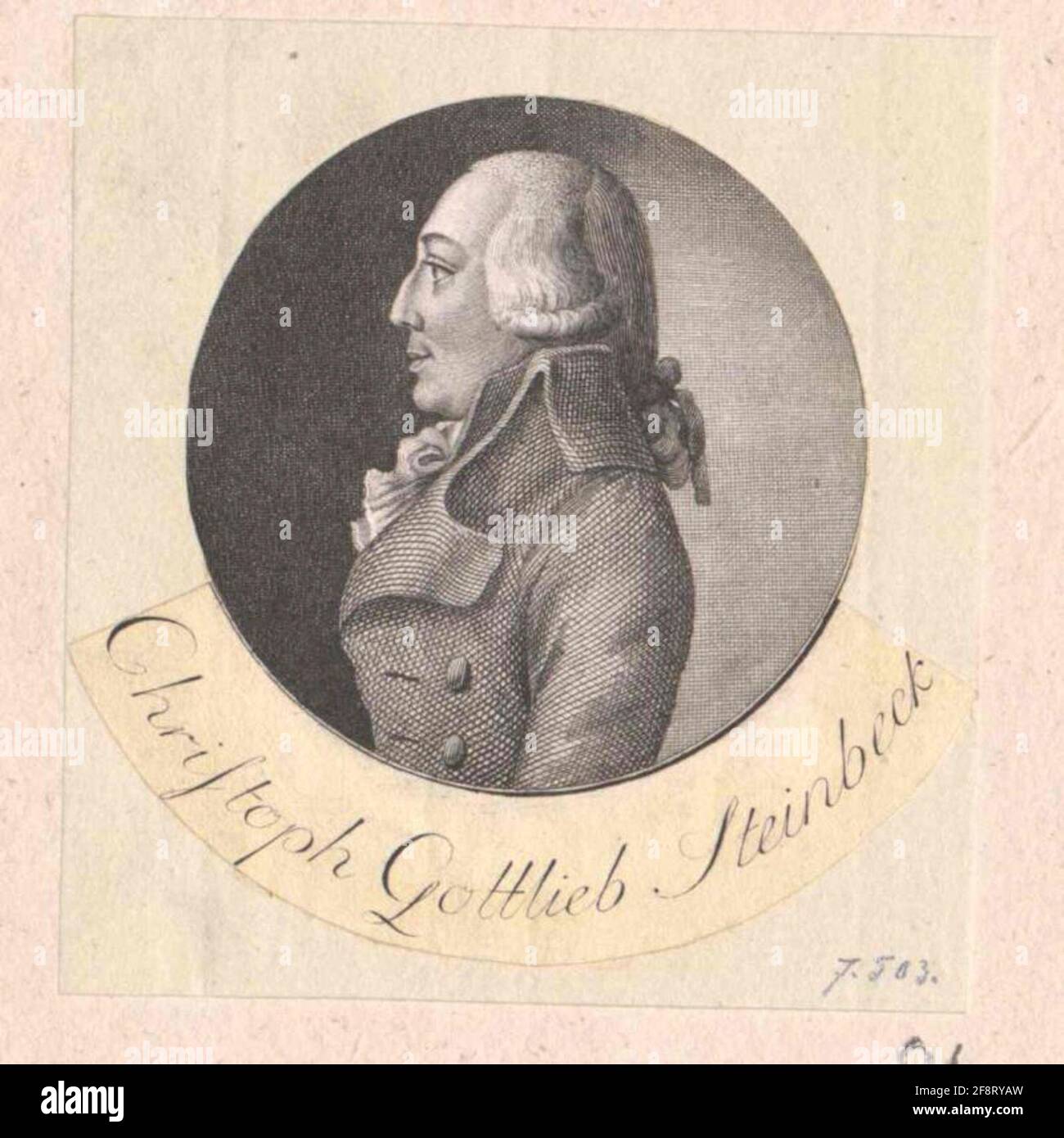 Steinbeck, Christoph Gottlieb Stock Photo - Alamy