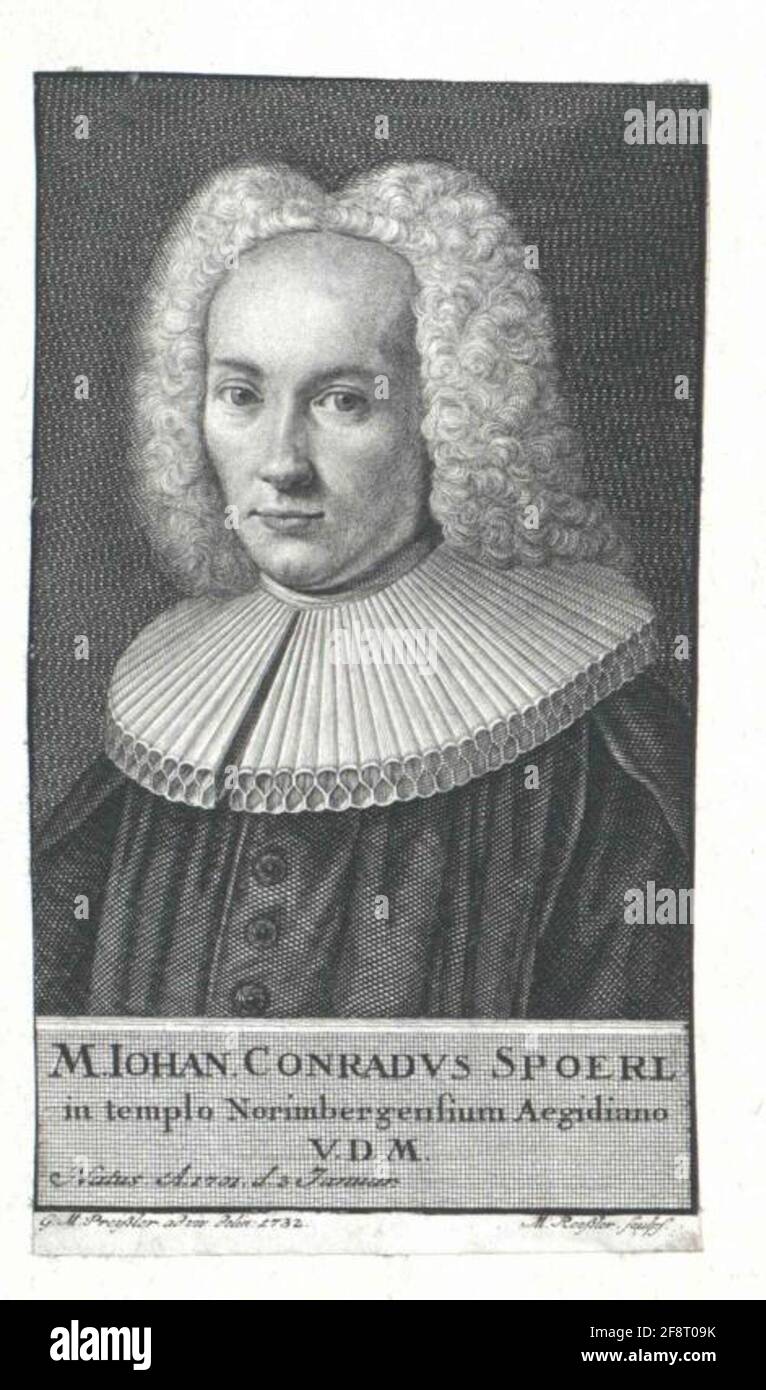 Spoerl, Johann Conrad Stock Photo - Alamy