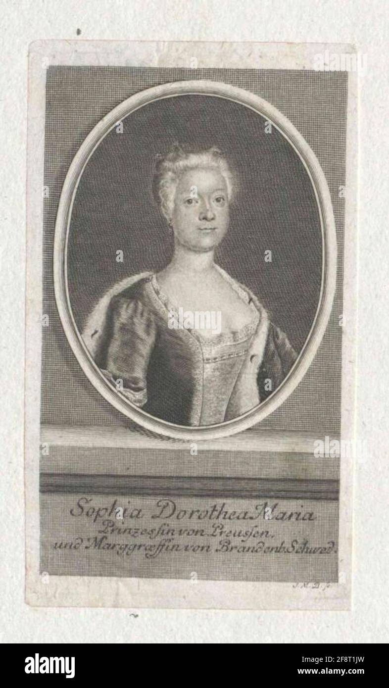 Sophie Dorothea Maria, Princess of Prussia Stock Photo - Alamy