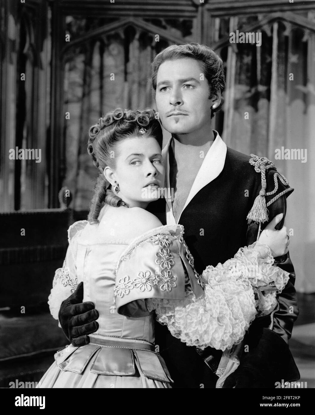 HELEN WESTCOTT and ERROL FLYNN in ADVENTURES OF DON JUAN 1948 director ...