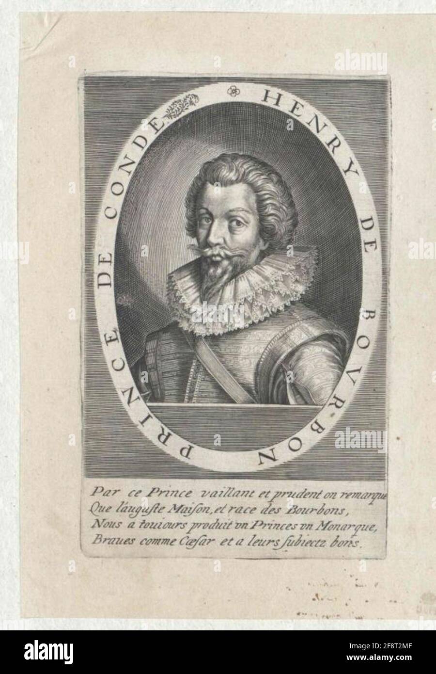 Heinrich II of Bourbon, Prince of Condé 1611/1650 Stock Photo - Alamy
