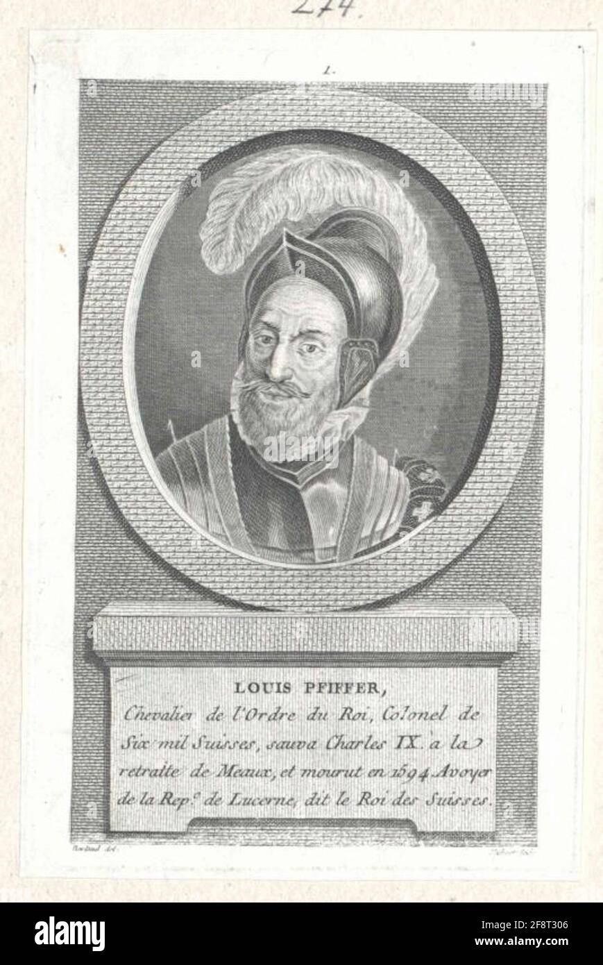 Pfshffer of Altishofen, Ludwig Stock Photo - Alamy