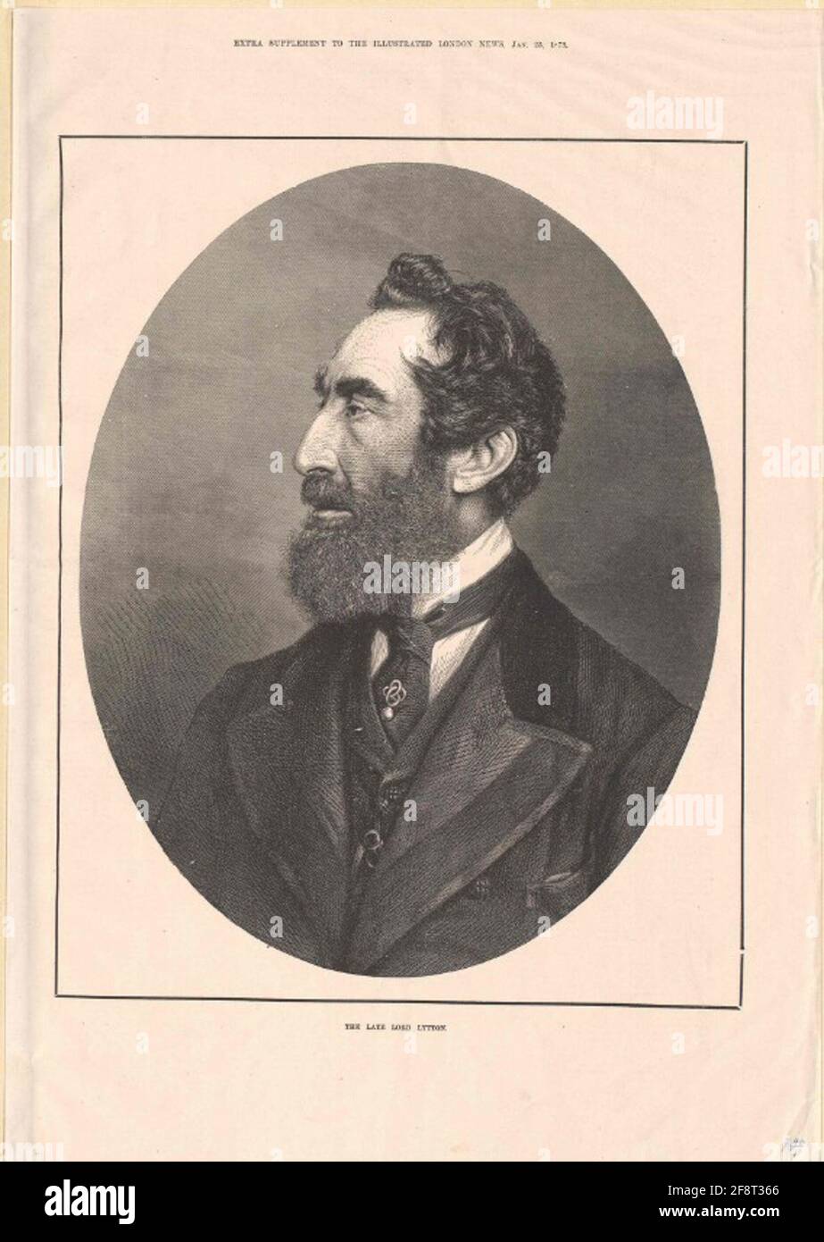 Bulwer-Lytton, Edward Stock Photo - Alamy