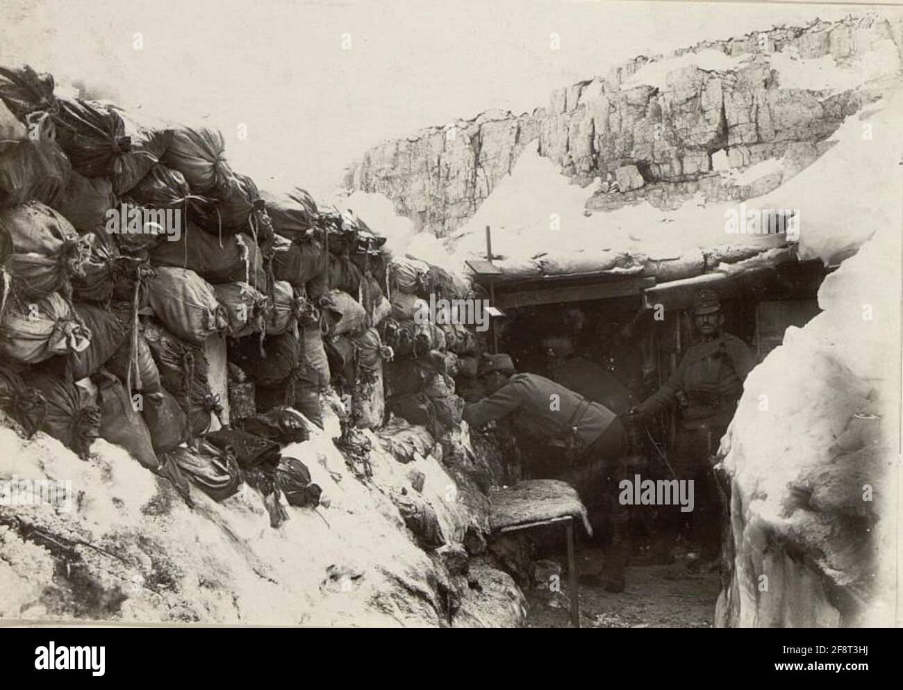 Zinnenstateau, position of the Infantry Regiment number 59 Stock Photo ...