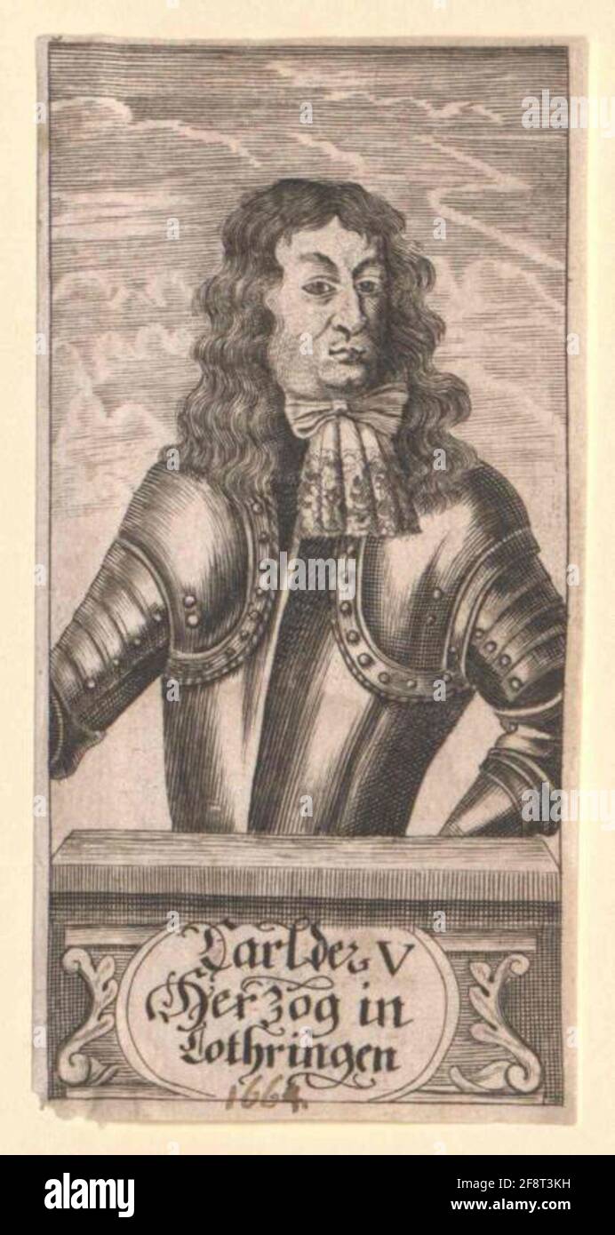 Karl V, Duke of Lorraine Stock Photo - Alamy