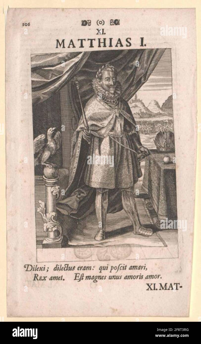Matthias I., Roman-German Kaiser Stock Photo - Alamy