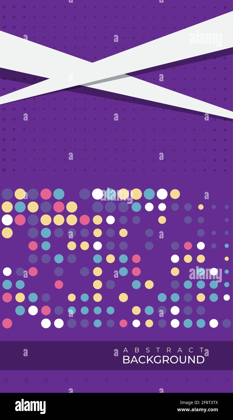 Abstract vertical violet vector background. Banner brochure pattern ...