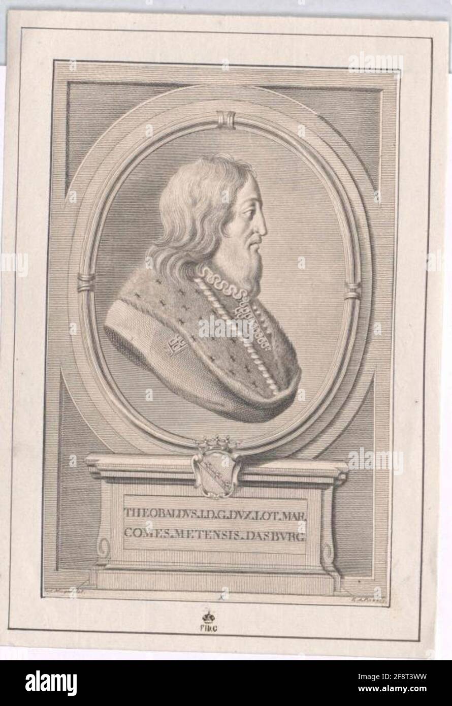 Theobald I., Duke of Lorraine Stock Photo - Alamy