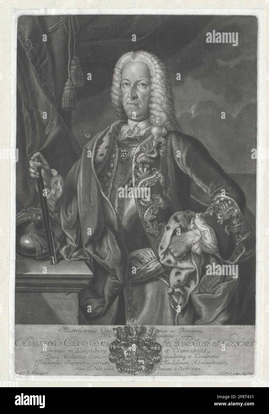 Hohenlohe-Ingelfingen, Christian Kraft Graf Stock Photo - Alamy