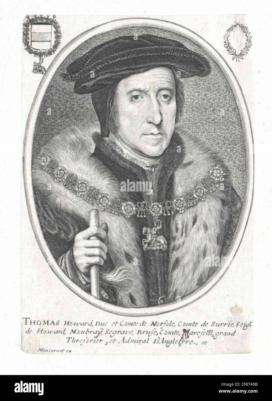 Howard, 3. Duke of Norfolk, Thomas Lover: Moncornet, Baltazard's order ...