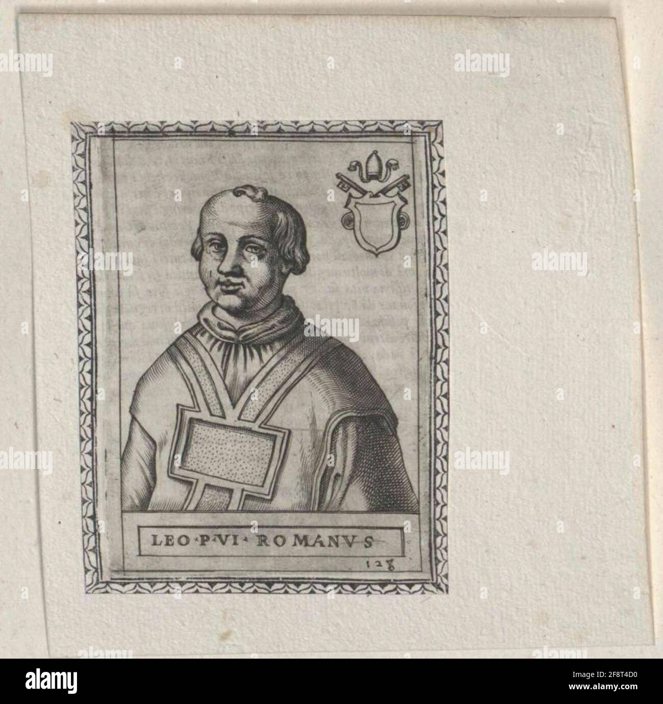 Leo VI., Pope Stock Photo - Alamy