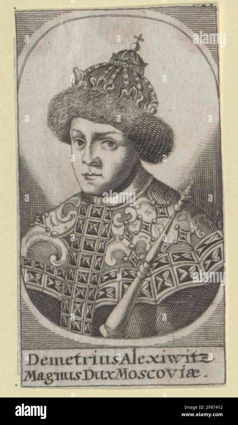 Feodor III., Zar of Russia Stock Photo - Alamy