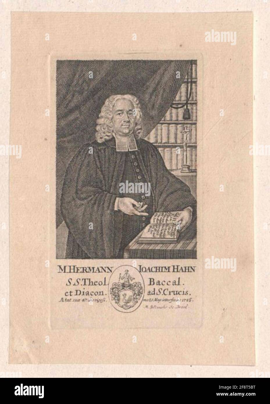 Hahn, Hermann Joachim Eraser: True, Moritzdatierung: 1700 ...