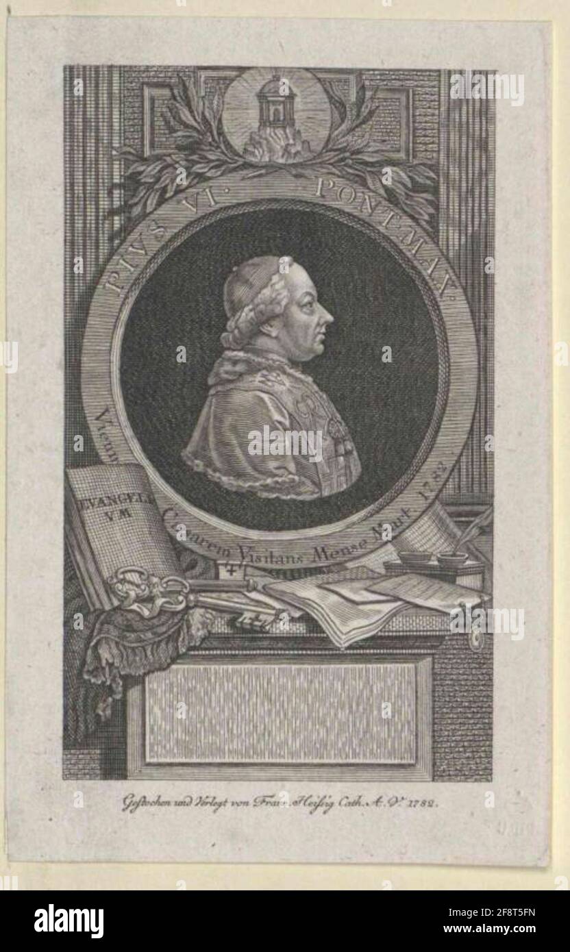 Pius VI., Pope Stock Photo - Alamy